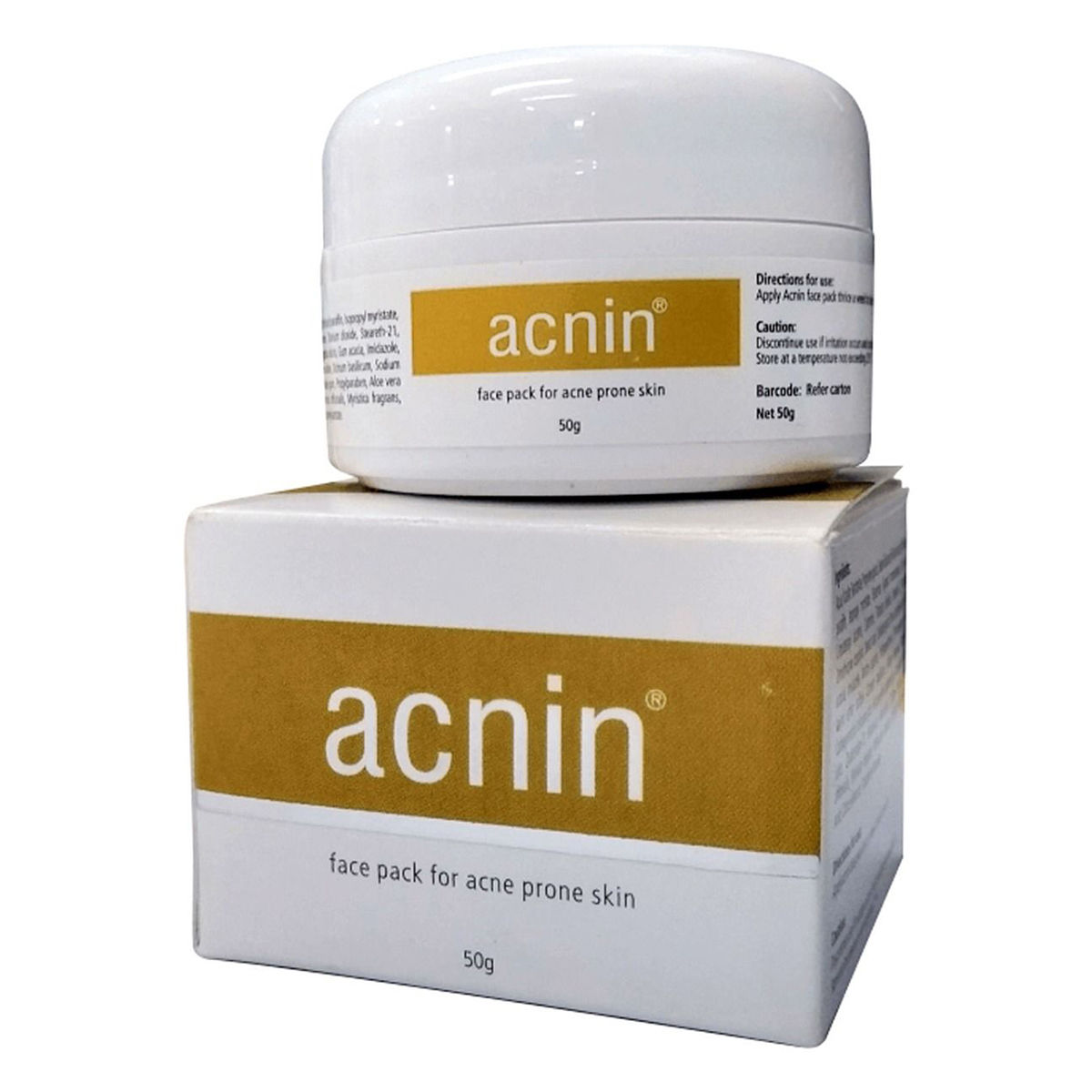 Buy Acnin Face Pack 50 gm | 19 Minutes Delivery | Apollo Pharmacy