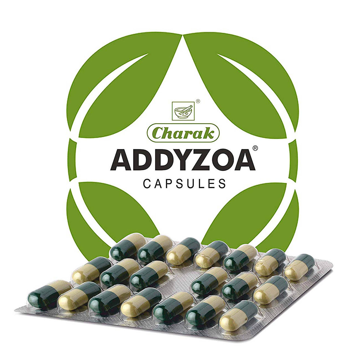 Buy Charak Addyzoa, 20 Capsules | 19 Minutes Delivery | Apollo Pharmacy