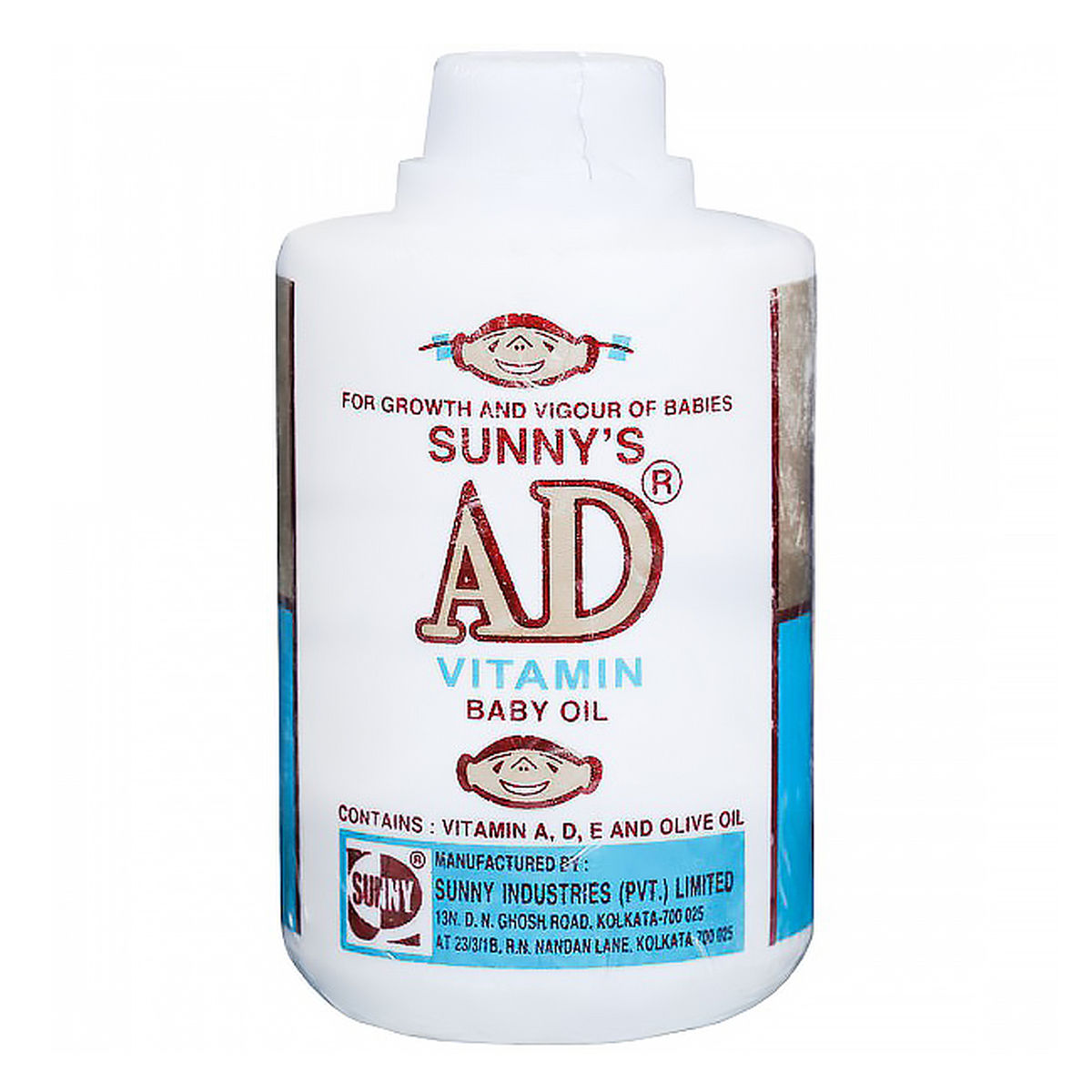Buy Sunny's AD Vitamin Baby Oil, 340ml | 19 Minutes Delivery | Apollo ...