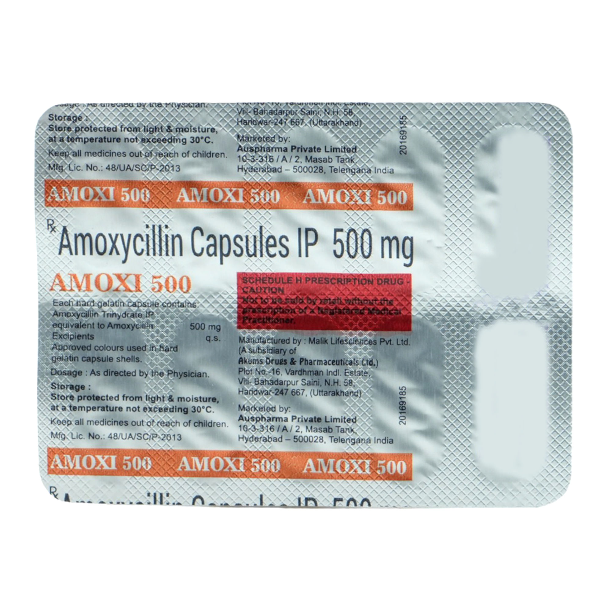 Amoxi 500 Capsule 10's | Uses, Side Effects, Price | Apollo Pharmacy