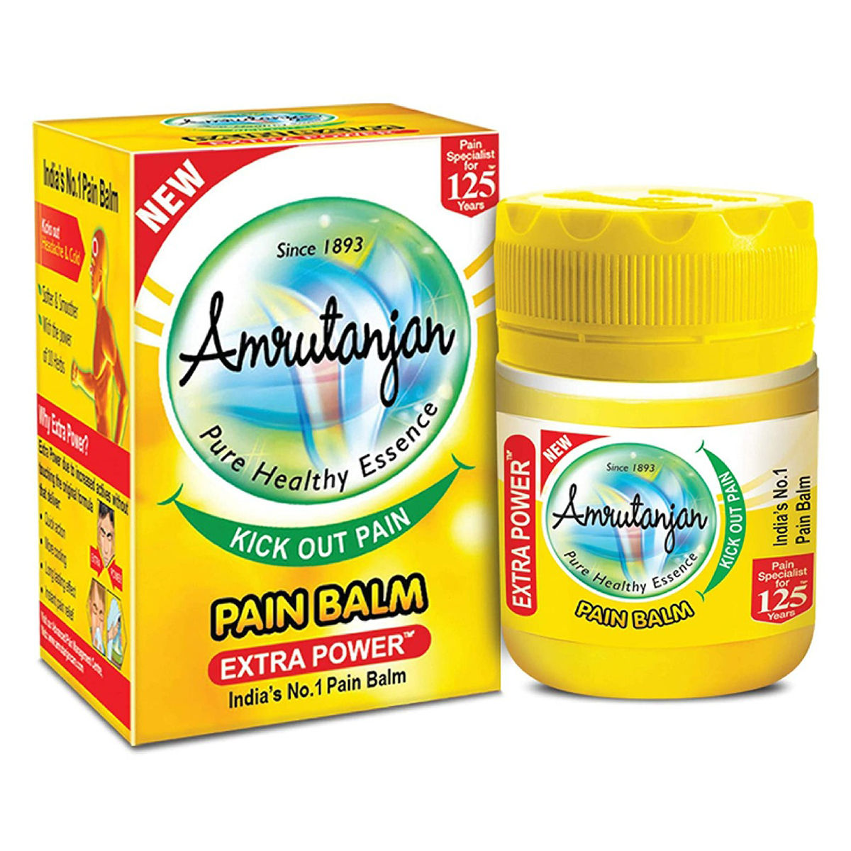 Buy Amrutanjan Extra Power Pain Balm, 8 ml | 19 Minutes Delivery ...