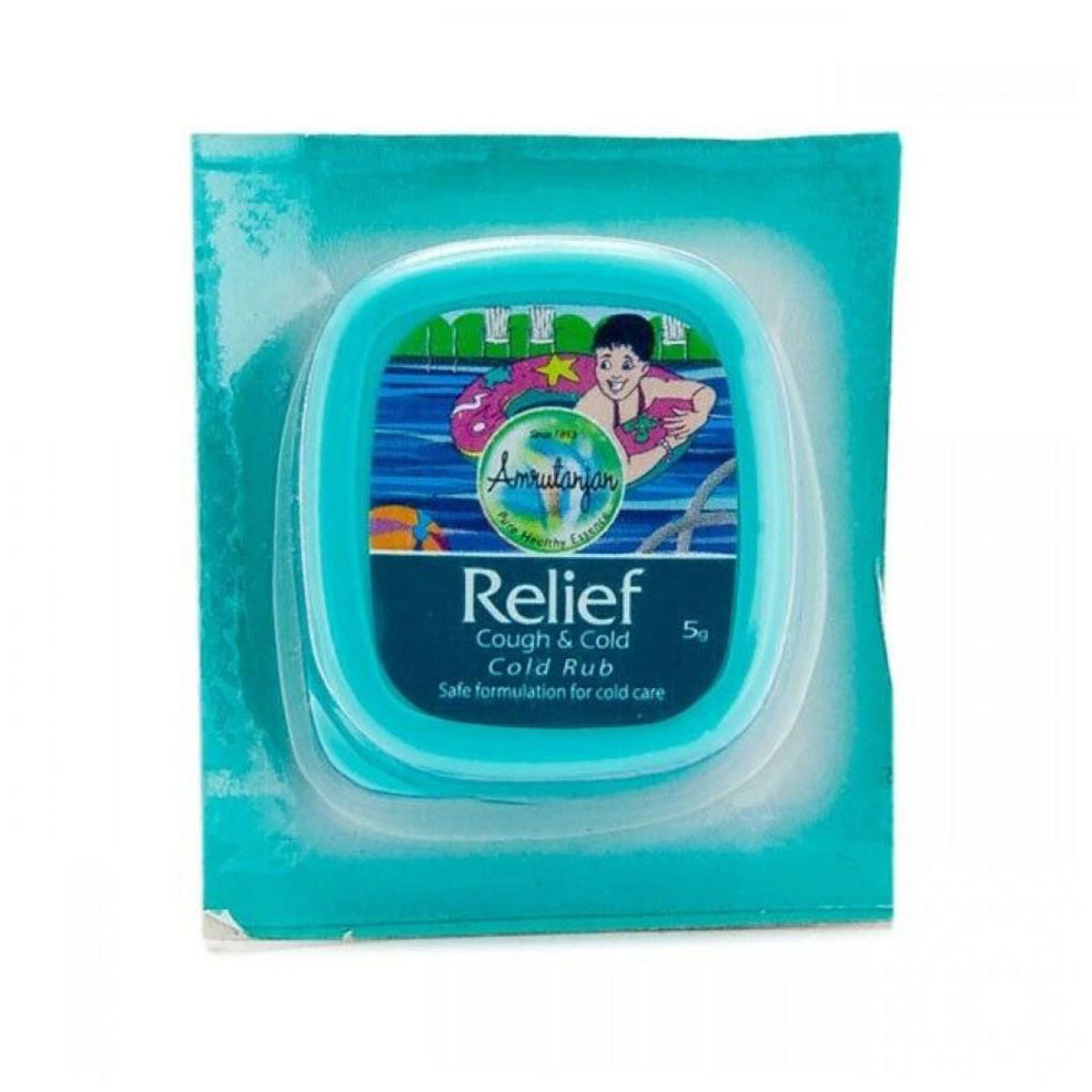 Buy Amrutanjan Cough & Cold Rub, 5 gm | 19 Minutes Delivery | Apollo ...