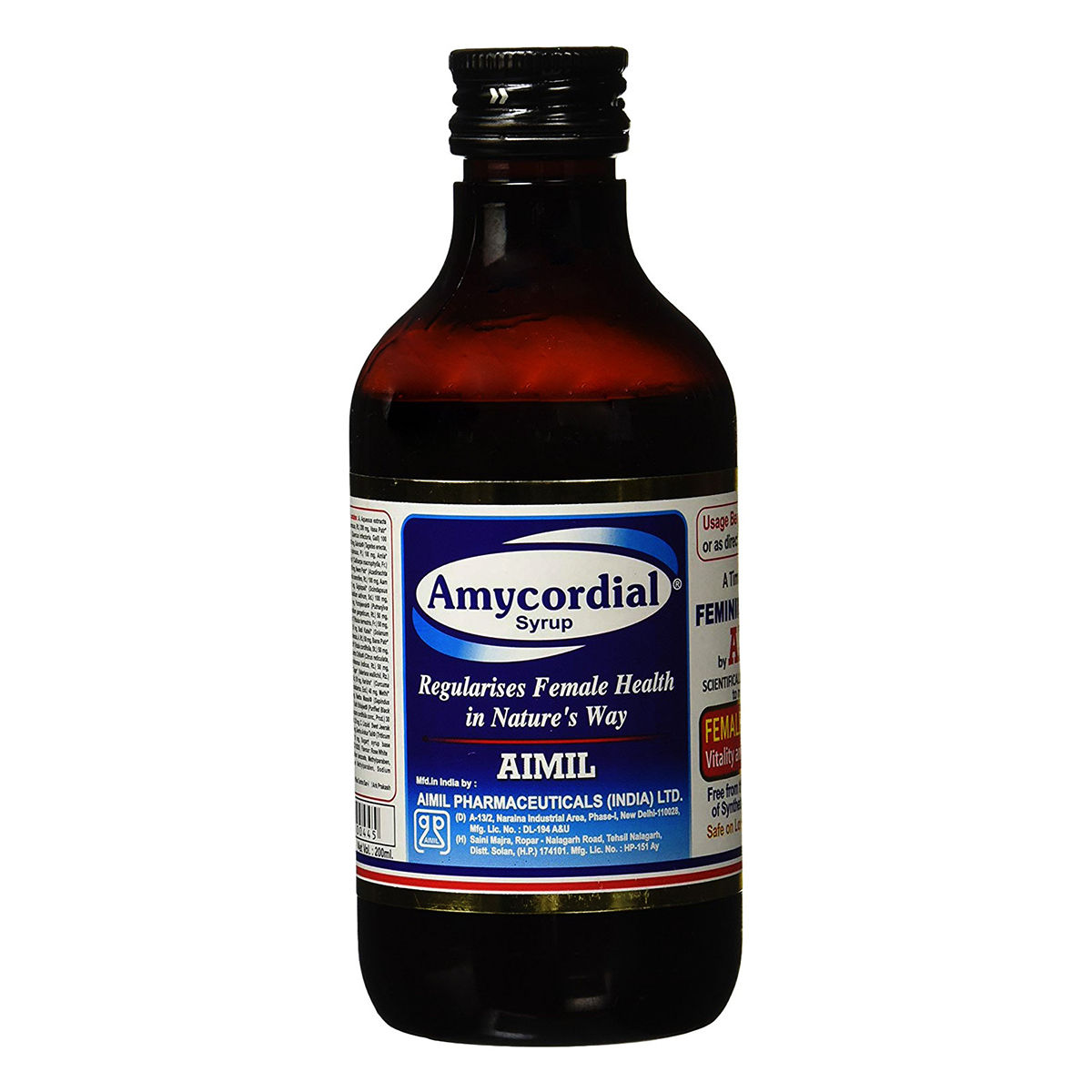 Buy Amycordial Syrup, 200 ml | 19 Minutes Delivery | Apollo Pharmacy