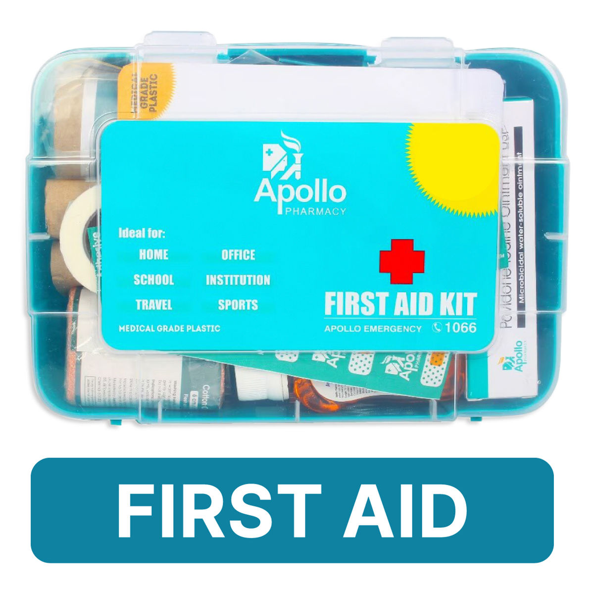 Buy Apollo Pharmacy First Aid Kit - Apollo Pharmacy.