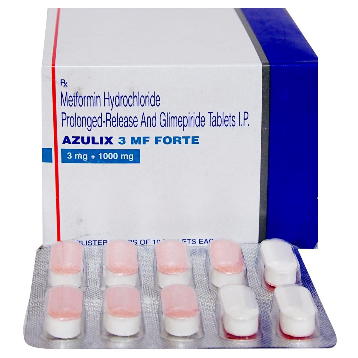 Azulix 3 MF Forte Tablet | Uses, Side Effects, Price | Apollo Pharmacy