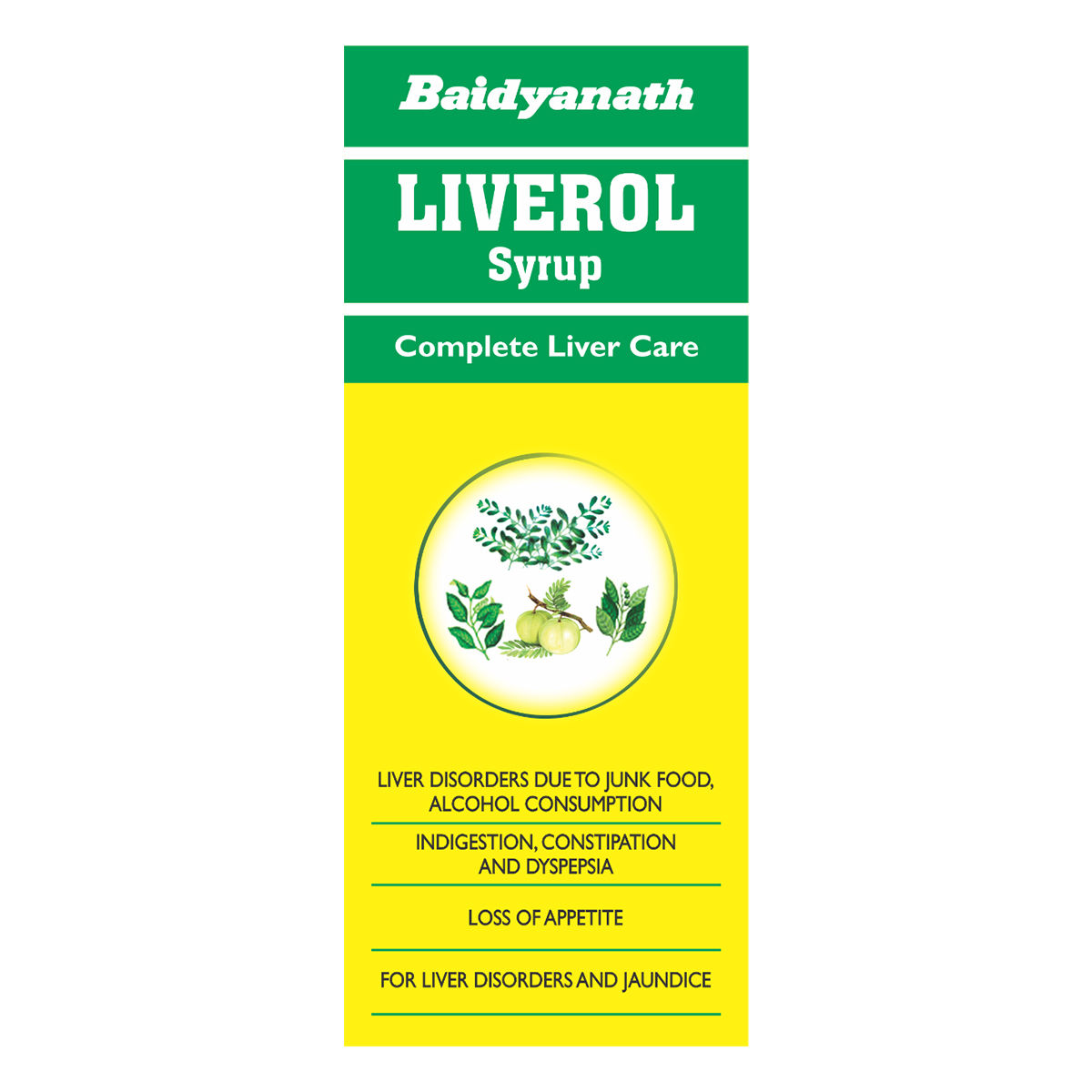Buy Baidyanath Liverol Syrup, 450 ml | 19 Minutes Delivery | Apollo ...