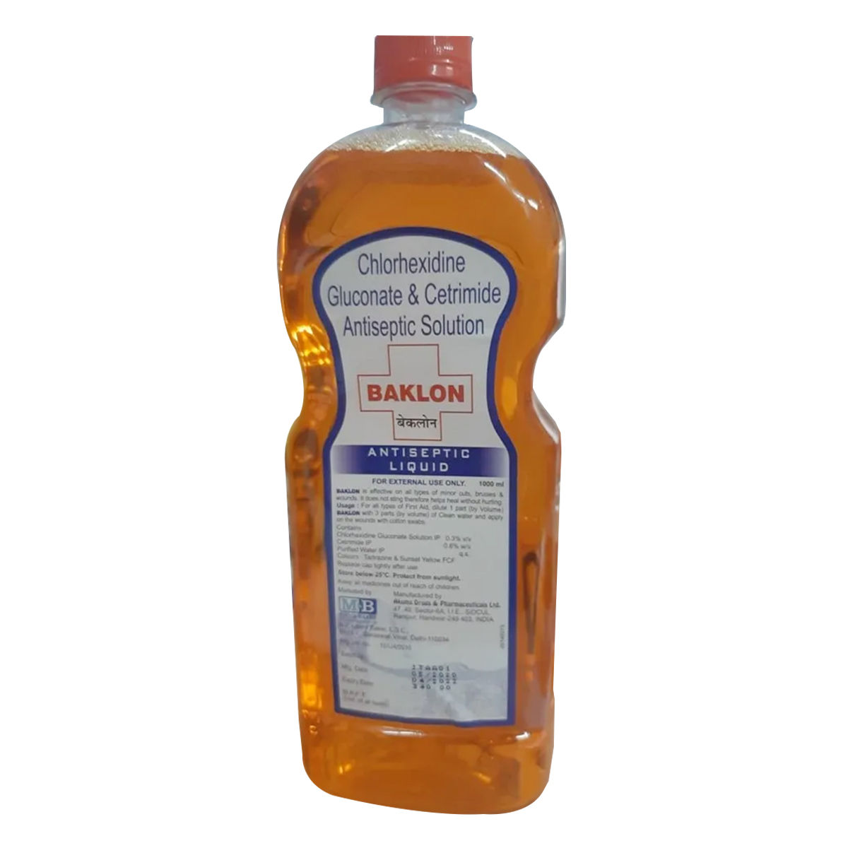 Baklon Antiseptic Liquid 1000Ml | Uses, Side Effects, Price | Apollo ...