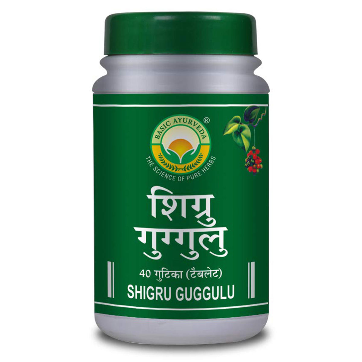 Basic Ayurveda Shigru Guggulu, 40 Tablets | Uses, Benefits, Price ...