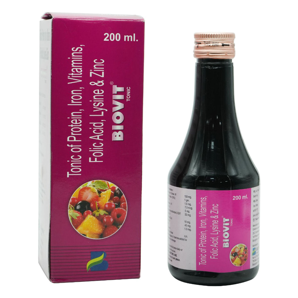 Biovit Syrup | Uses, Side Effects, Price | Apollo Pharmacy