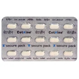 Cetzine Tablet | Uses, Side Effects, Price | Apollo Pharmacy