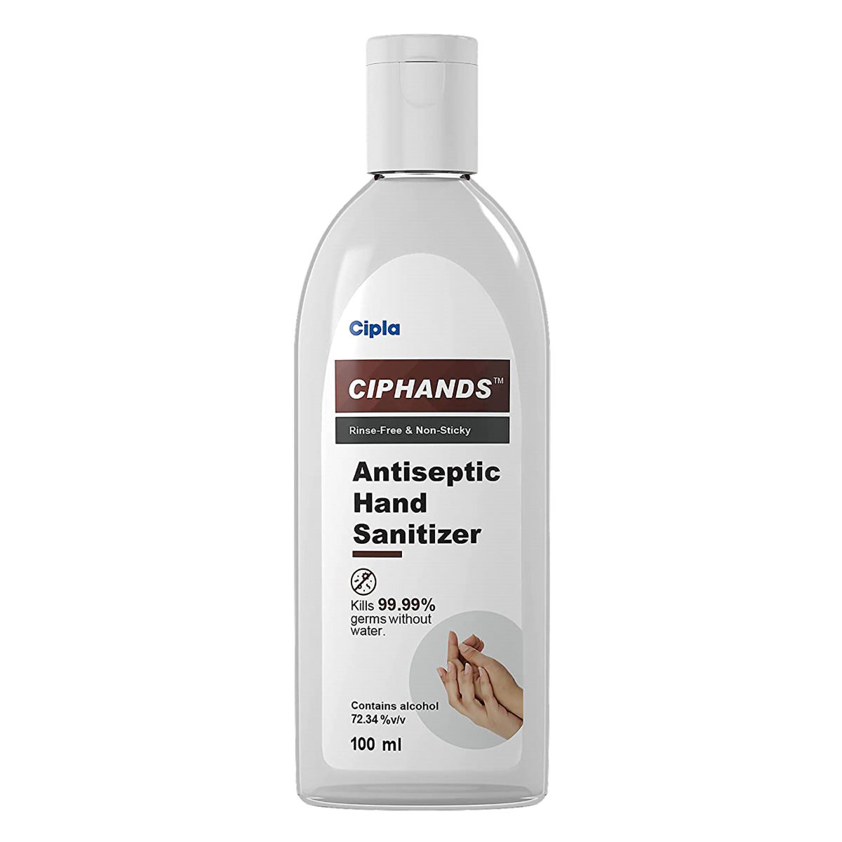 Ciphands Antiseptic Hand Sanitizer, 100 ml | Uses, Benefits, Price ...