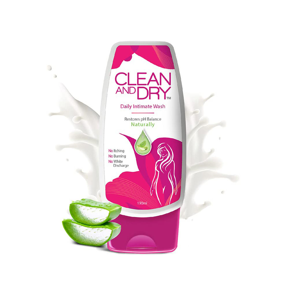 Clean And Dry Feminine Intimate Wash 189 ml | Uses, Benefits, Price ...