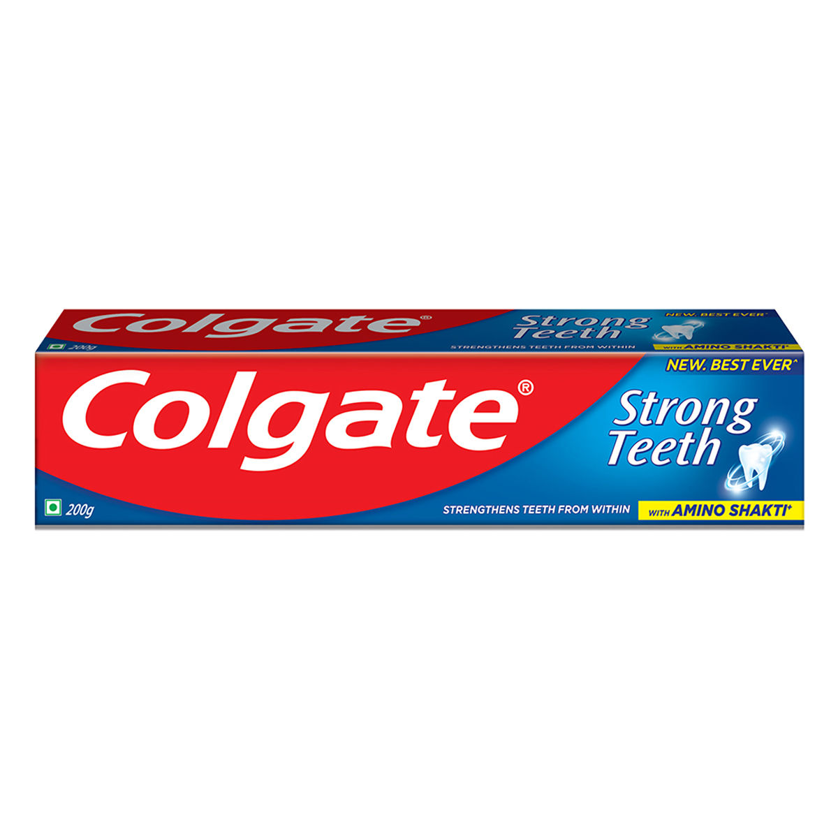 Buy Colgate Strong Teeth Amino Shakti Toothpaste, 200 gm | 19 Minutes ...