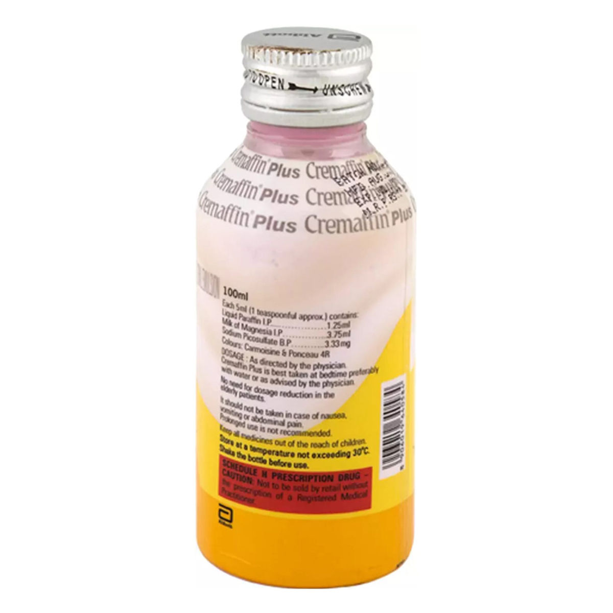 Cremaffin Plus Sugar Free Refreshing Flavour Emulsion | Uses, Side ...