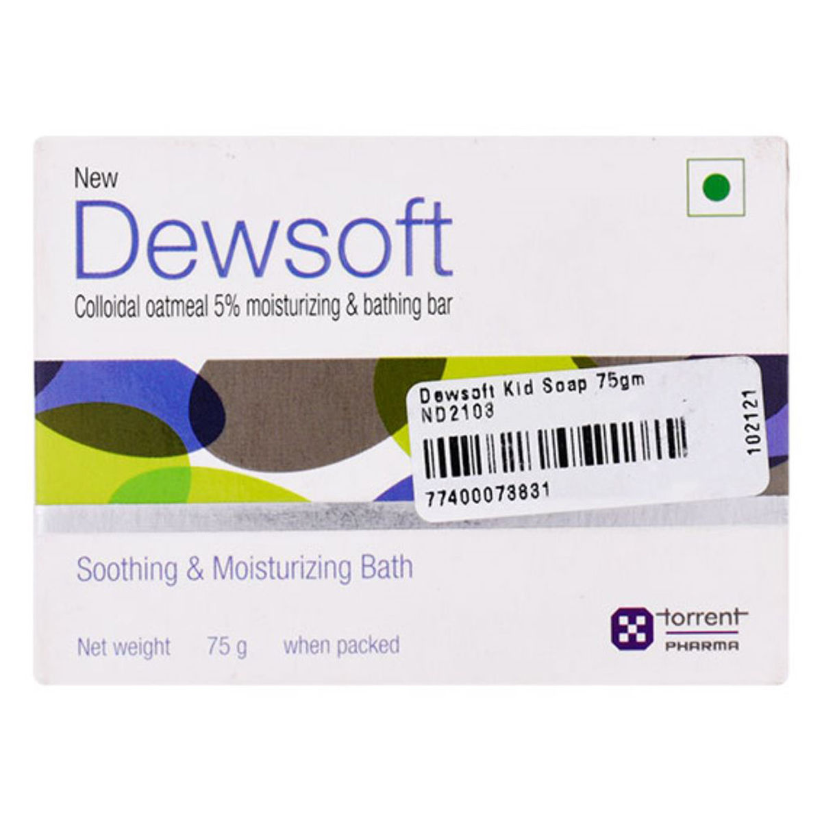 Buy Dewsoft Kids Soap, 75 gm | 19 Minutes Delivery | Apollo Pharmacy