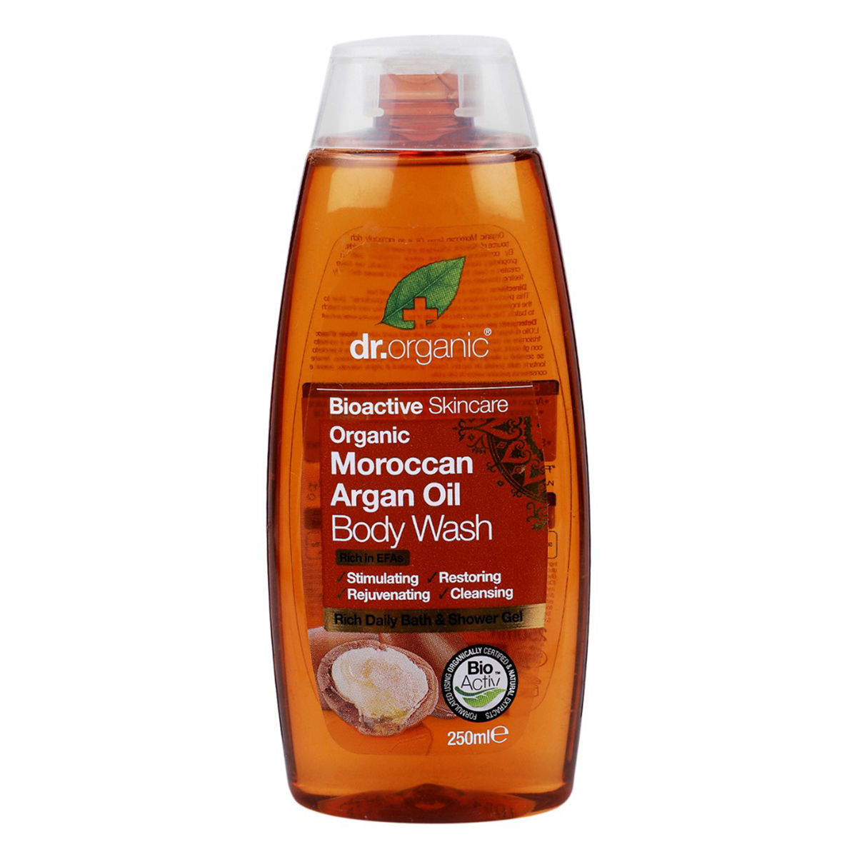 Buy Dr Organic Moroccan Argan Oil Body Wash 250ml - Apollo Pharmacy.