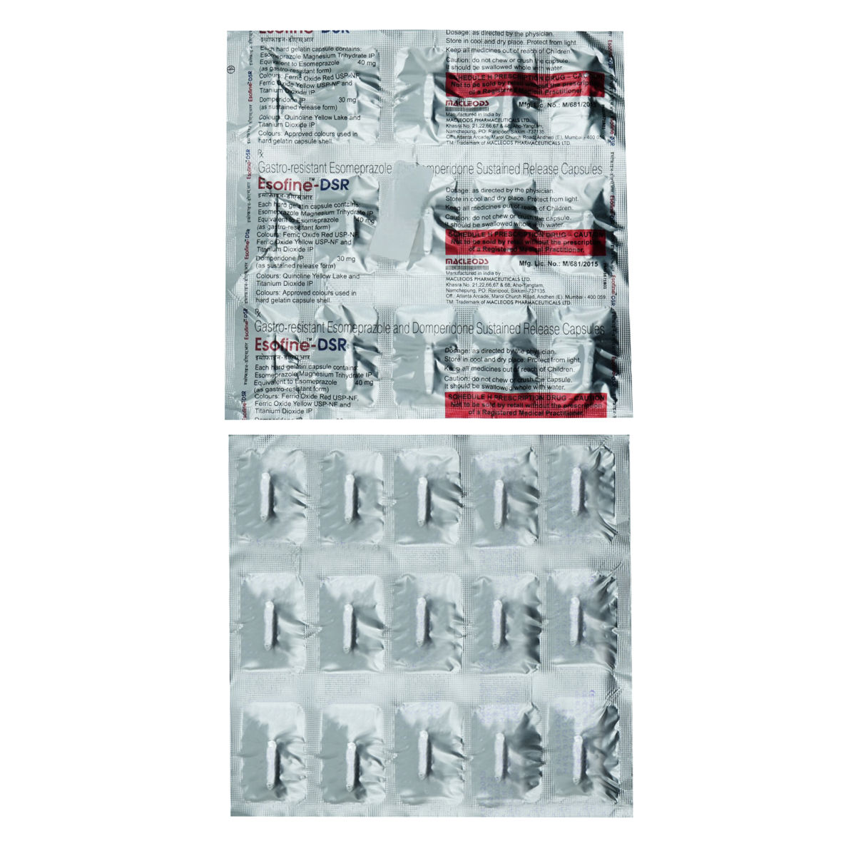 Esofine DSR Capsule | Uses, Side Effects, Price | Apollo Pharmacy