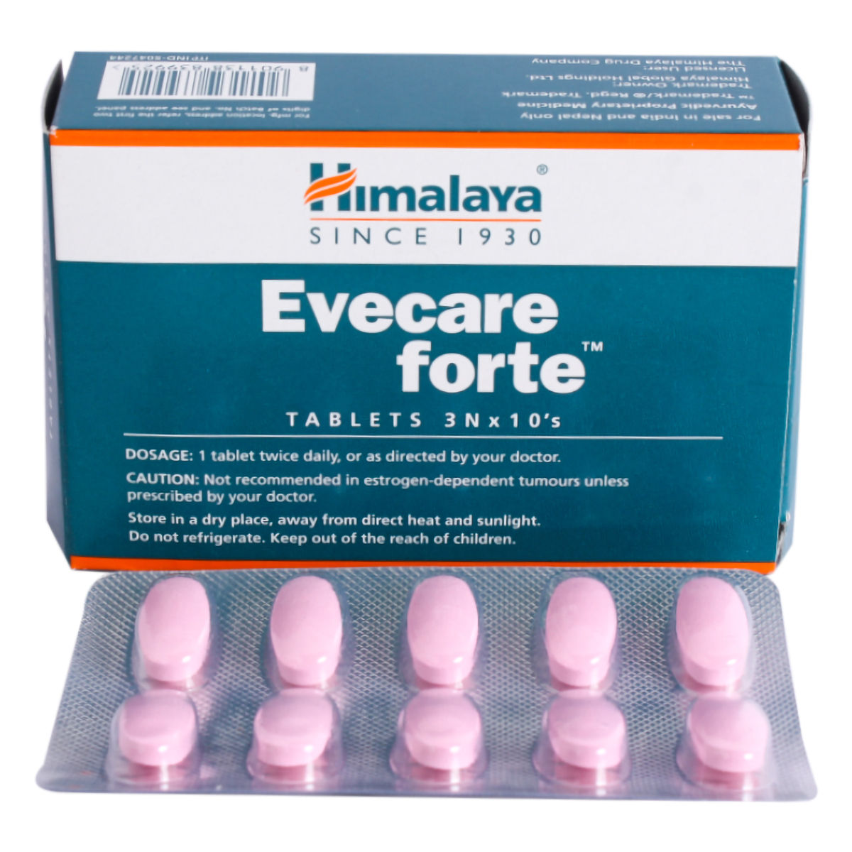 Buy Himalaya Evecare Forte, 10 Tablets | 19 Minutes Delivery | Apollo ...