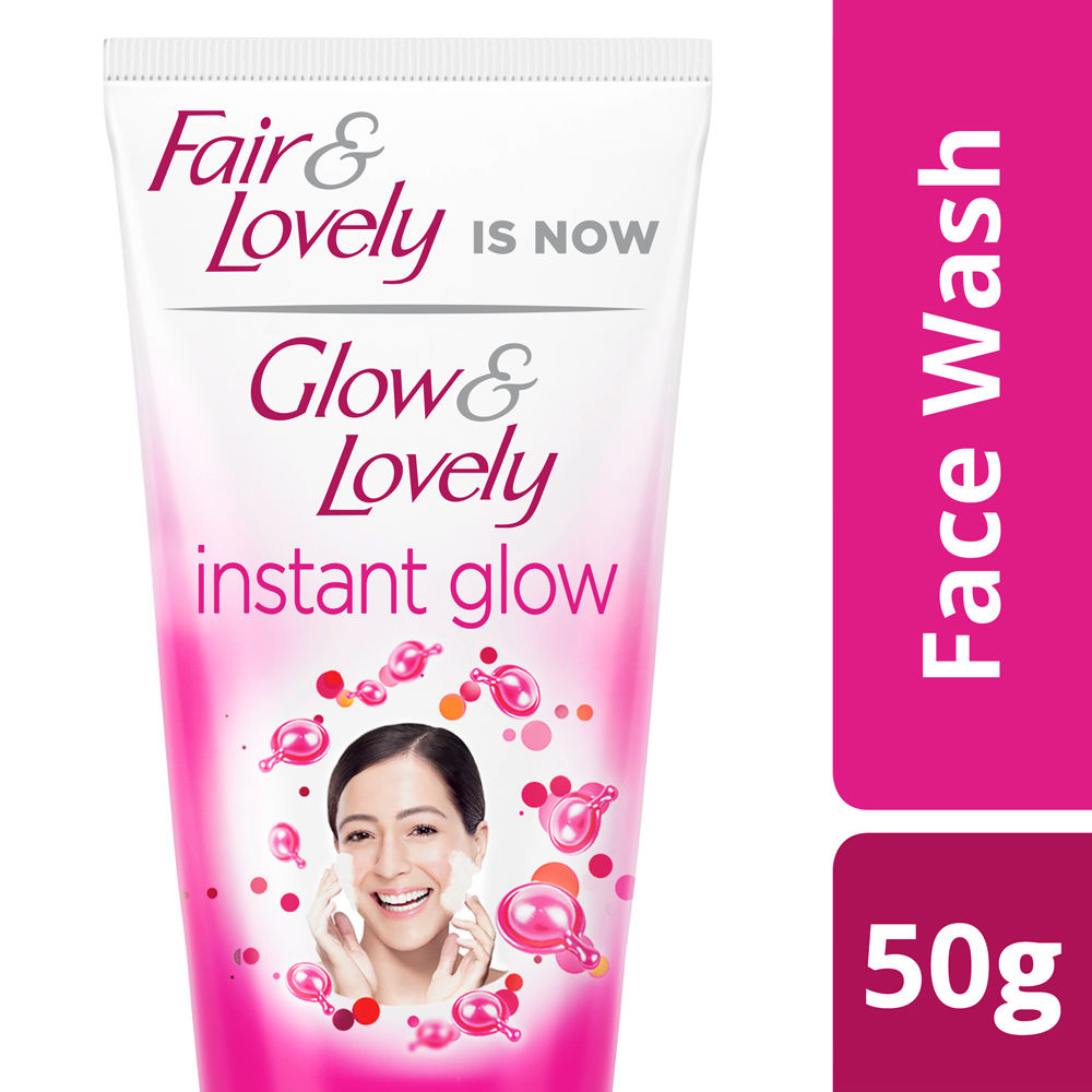 Glow & Lovely Instant Glow Multivitamins Face Wash, 50 gm | Uses ...