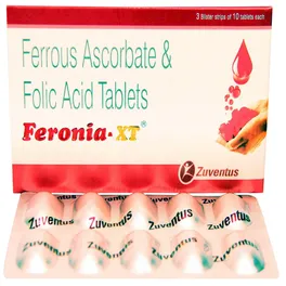 Buy FERONIA XT TABLET - Apollo Pharmacy.