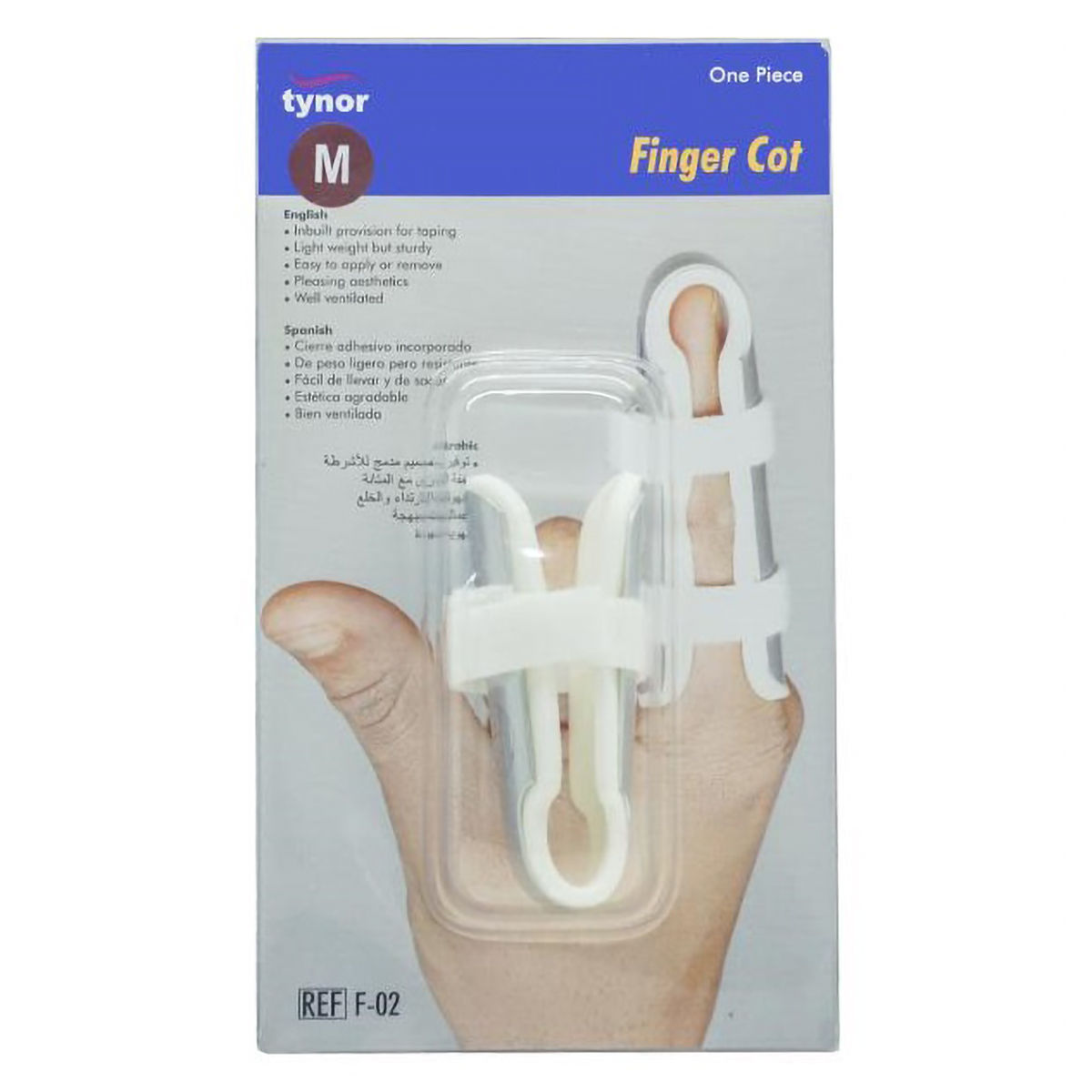 Tynor Finger Cot Medium, 1 Count | Uses, Benefits, Price | Apollo Pharmacy