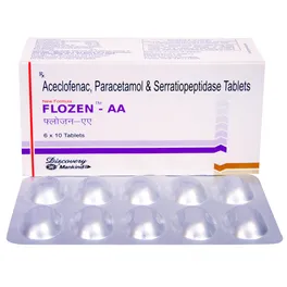 Flozen-AA Tablet 10's | Uses, Side Effects, Price | Apollo Pharmacy