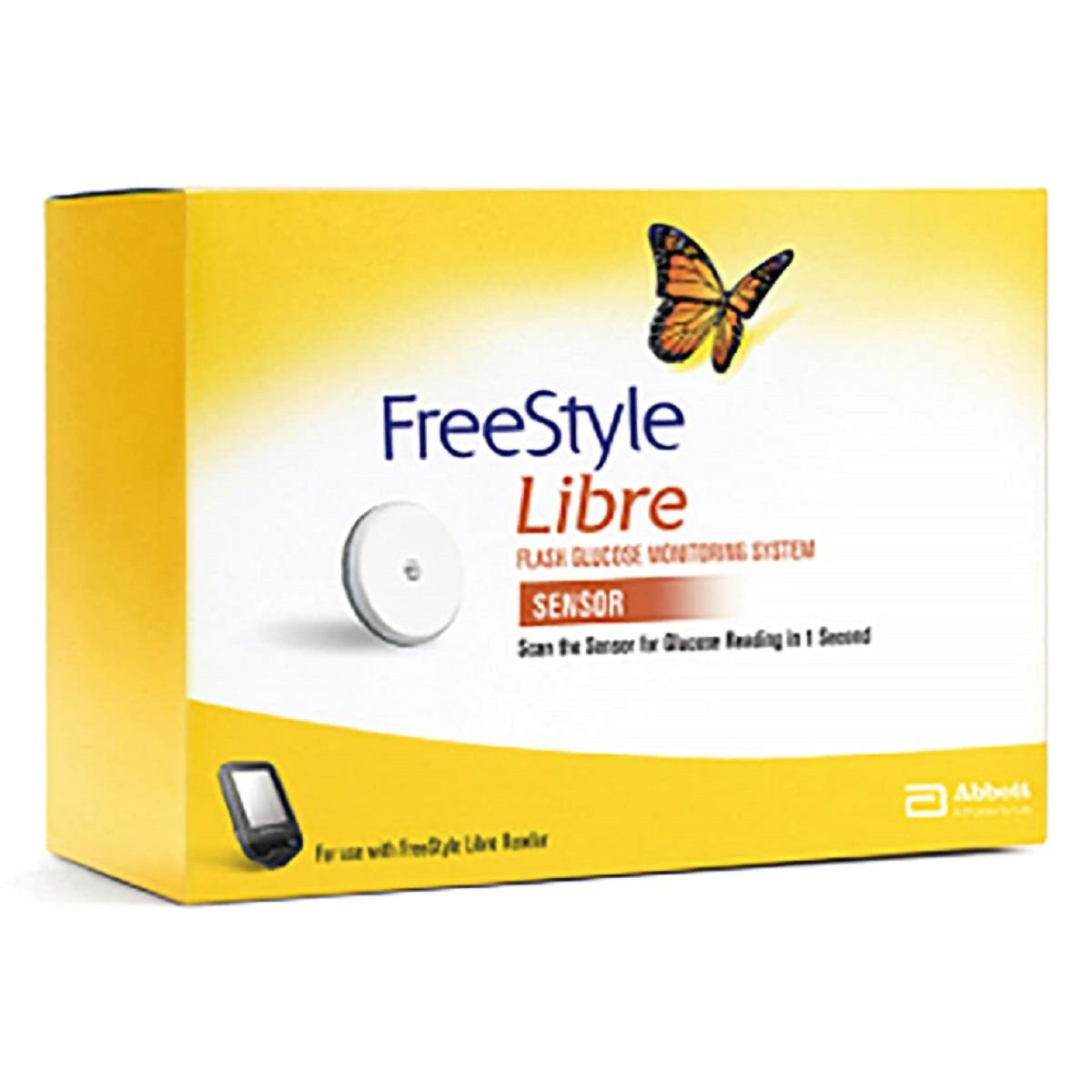 Buy FreeStyle Libre Sensor - Flash Glucose Monitoring System, 1 Count ...