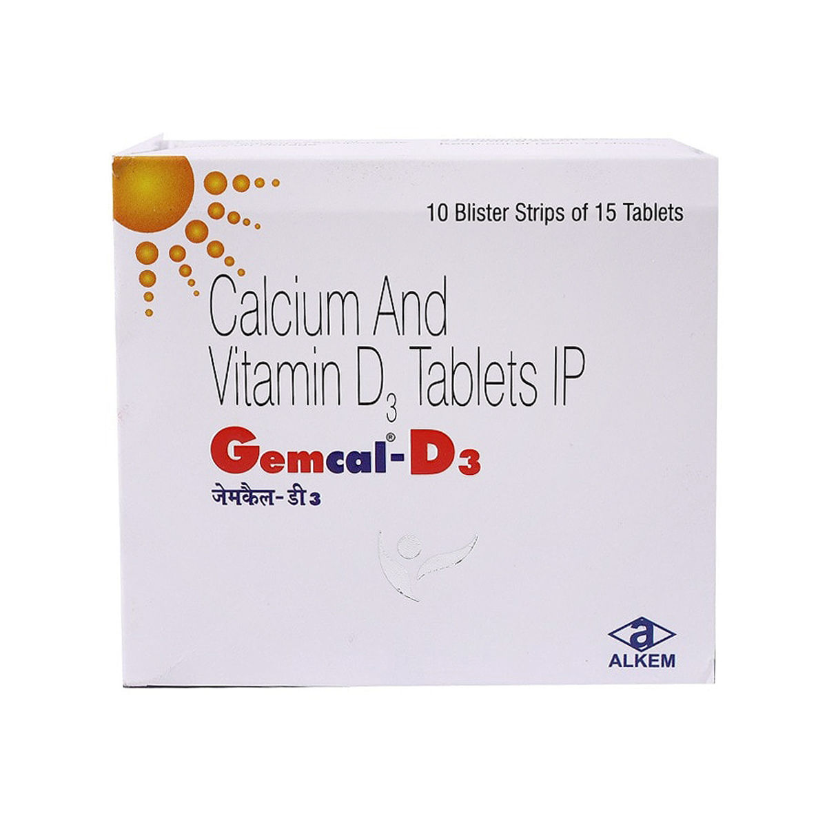 Gemcal D3 Tablet 15's | Uses, Benefits, Price | Apollo Pharmacy
