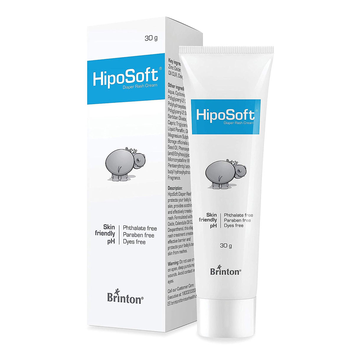 Buy Hiposoft Baby Diaper Rash Cream, 30 gm | 19 Minutes Delivery ...