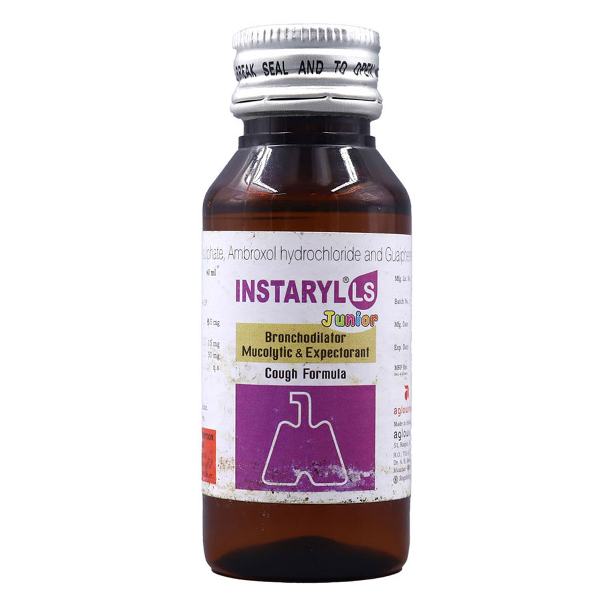 Instaryl LS Junior Expectorant 60 ml | Uses, Side Effects, Price ...