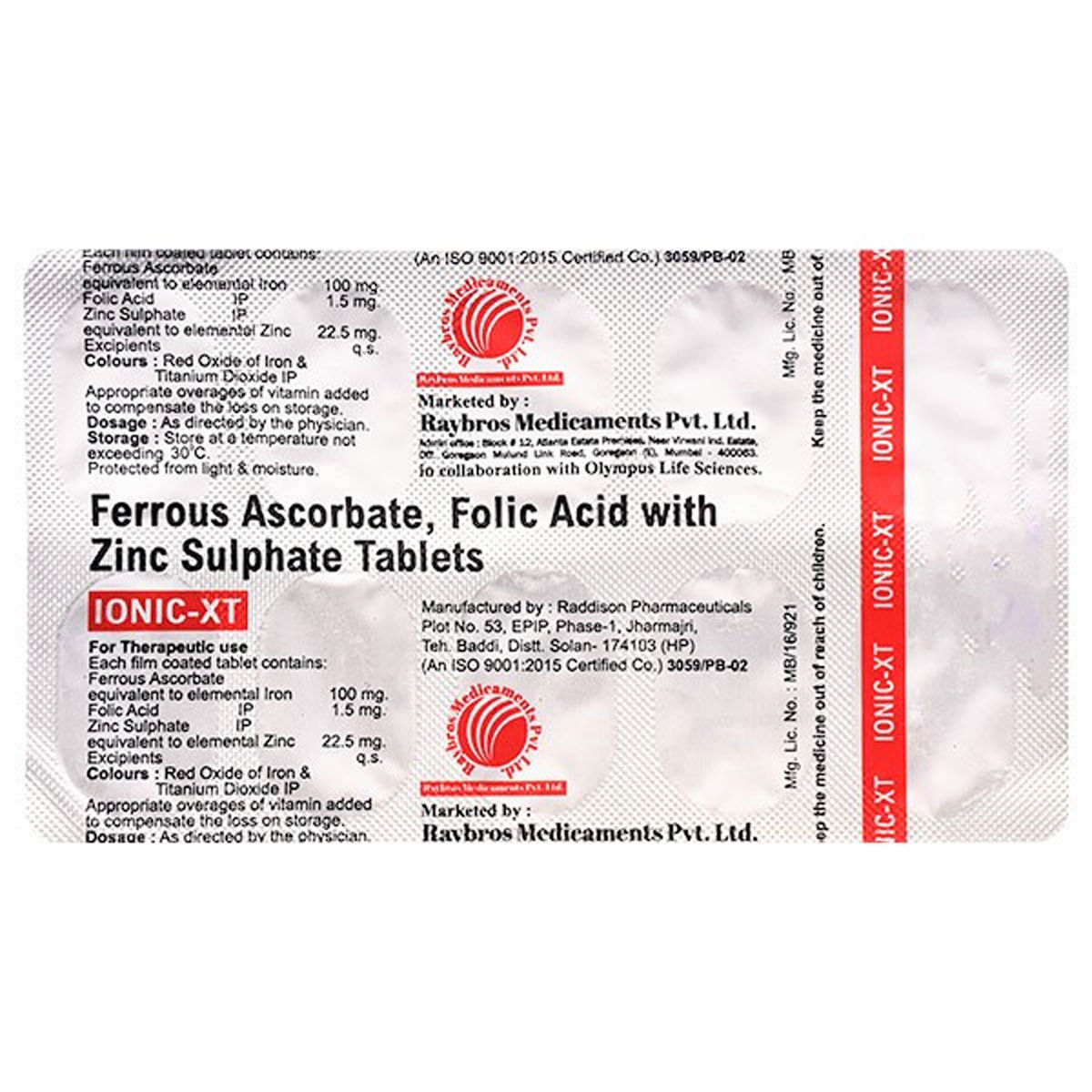 Ionic-XT Tablet | Uses, Side Effects, Price | Apollo Pharmacy