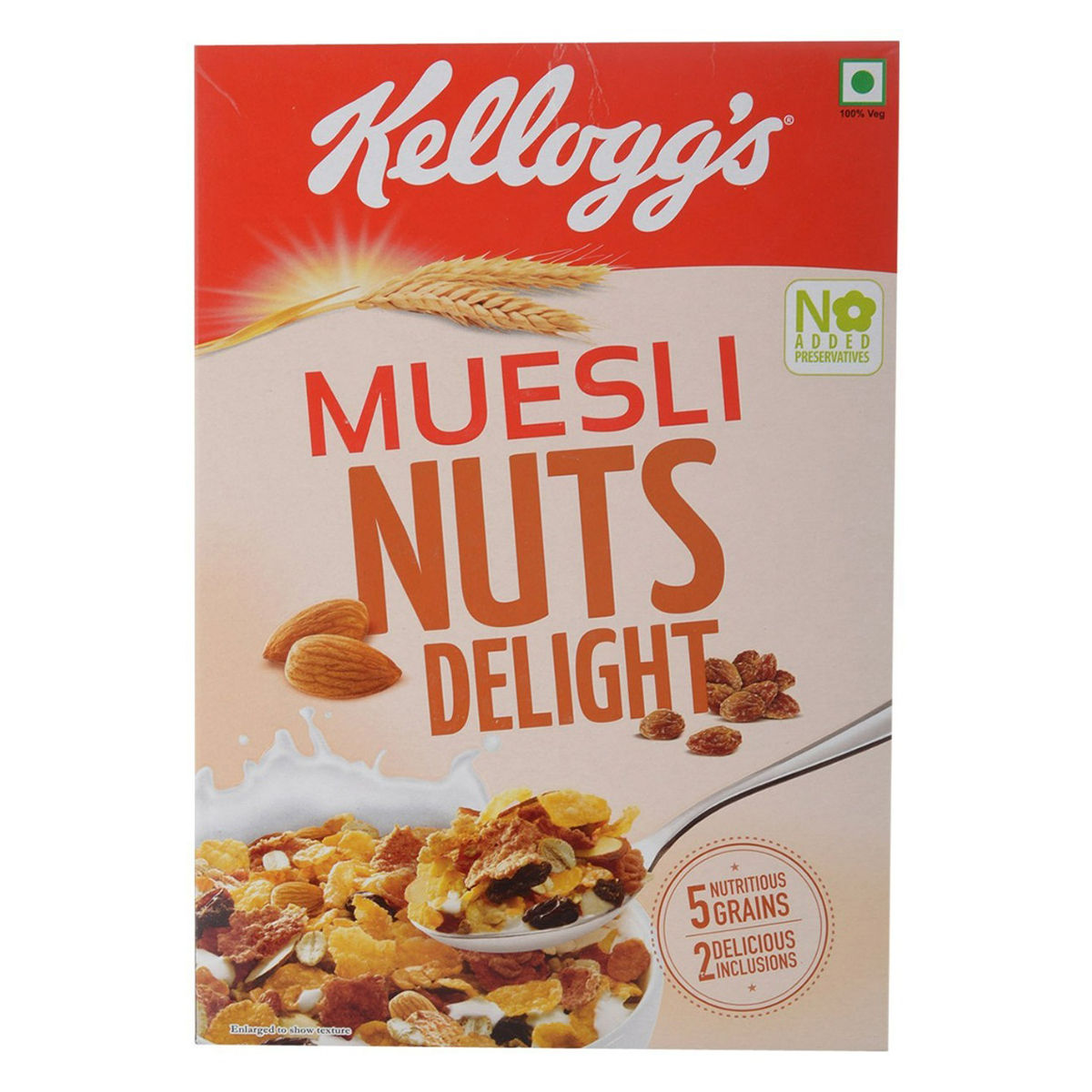Buy Kelloggs Extra Muesli Nuts Delight, 550 gm | 19 Minutes Delivery ...