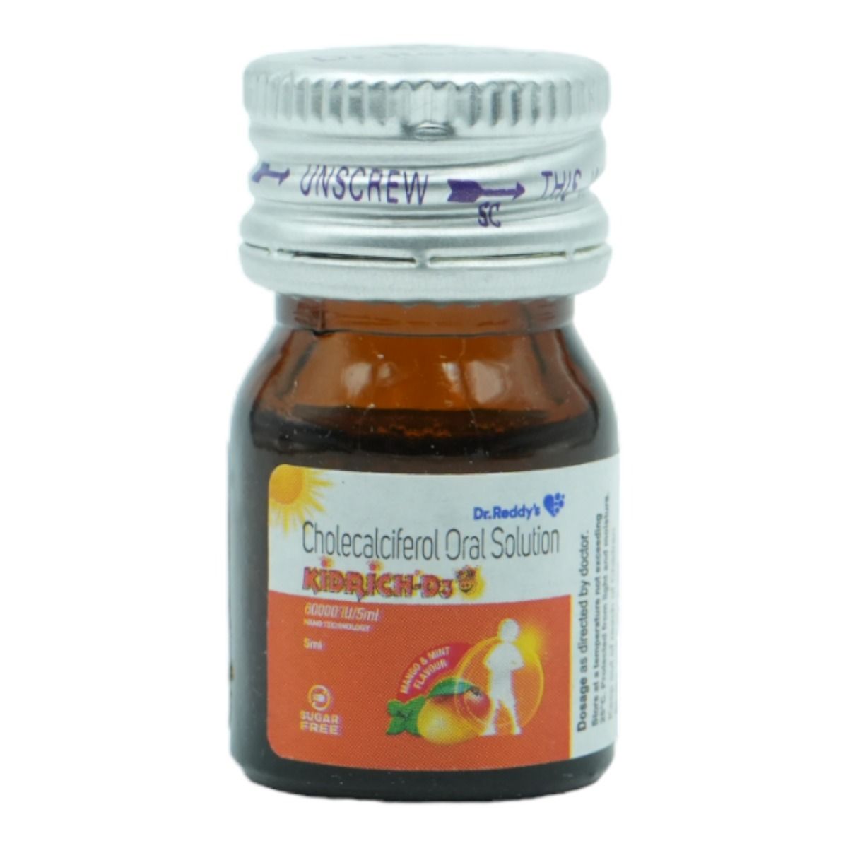 Buy Kidrich D3 60K Solution 4X5 ml | 19 Minutes Delivery | Apollo Pharmacy