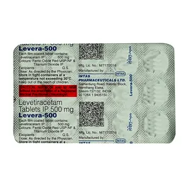 Levera-500 Tablet | Uses, Side Effects, Price | Apollo Pharmacy