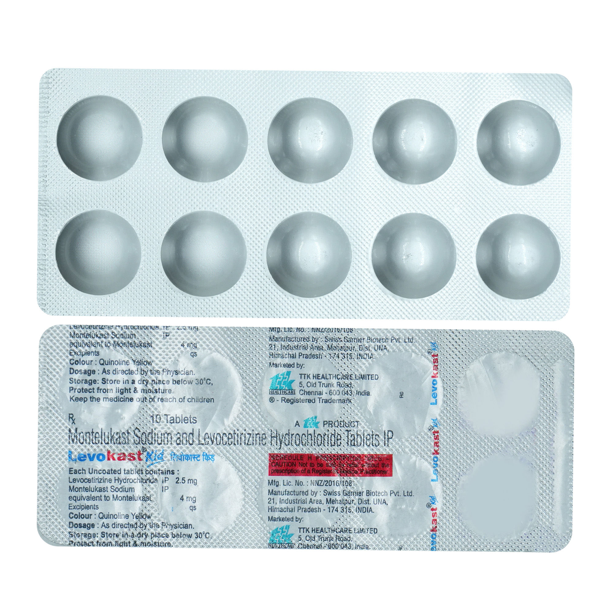 Levokast Kid Tablet | Uses, Side Effects, Price | Apollo Pharmacy