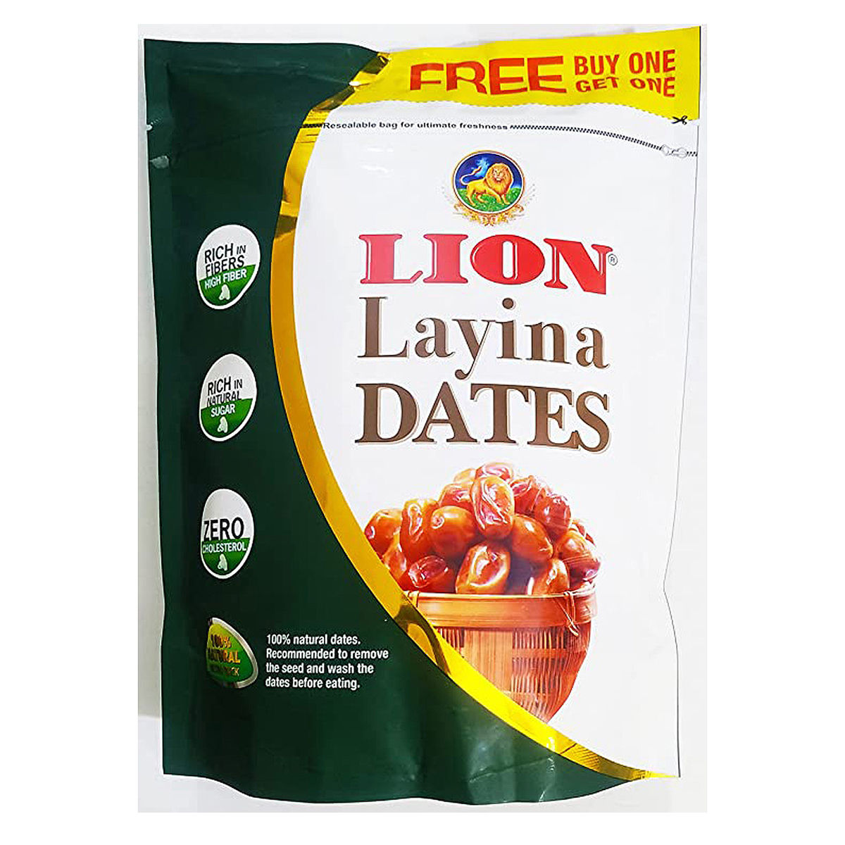 Lion Layina Dates, 500 gm | Uses, Benefits, Price | Apollo Pharmacy