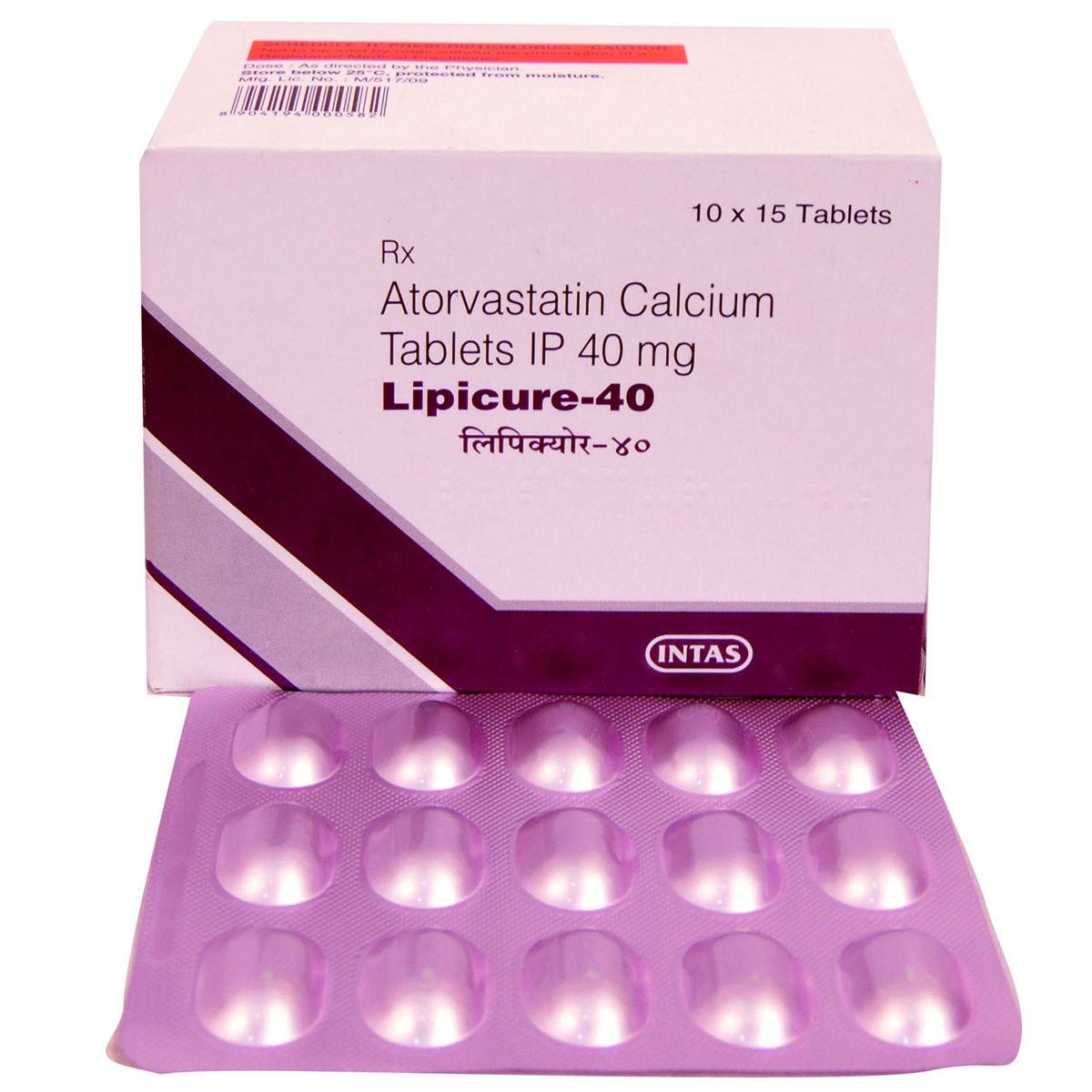 Buy LIPICURE 40MG TABLET - Apollo Pharmacy.
