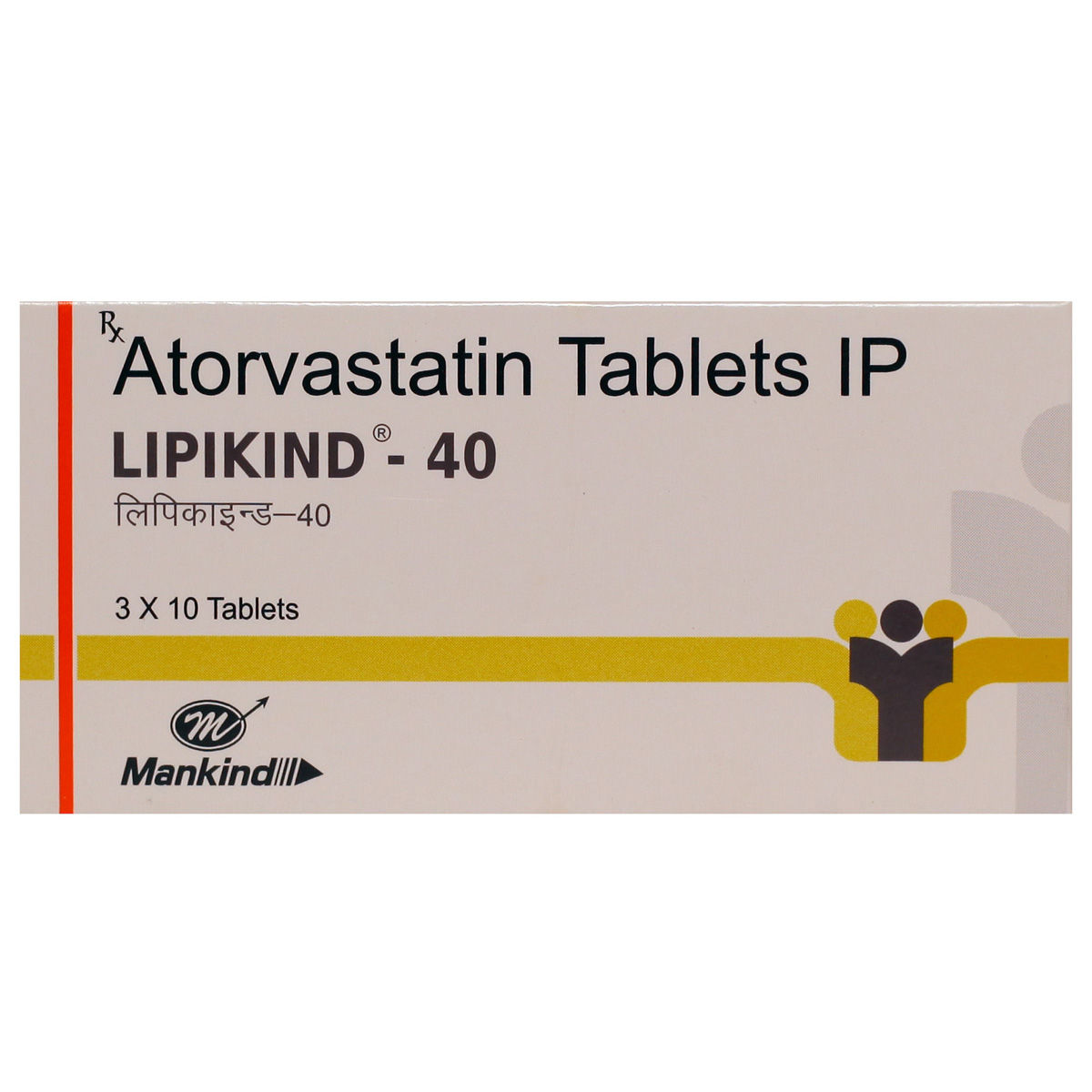 Lipikind 40 Tablet 10's | Uses, Side Effects, Price | Apollo Pharmacy