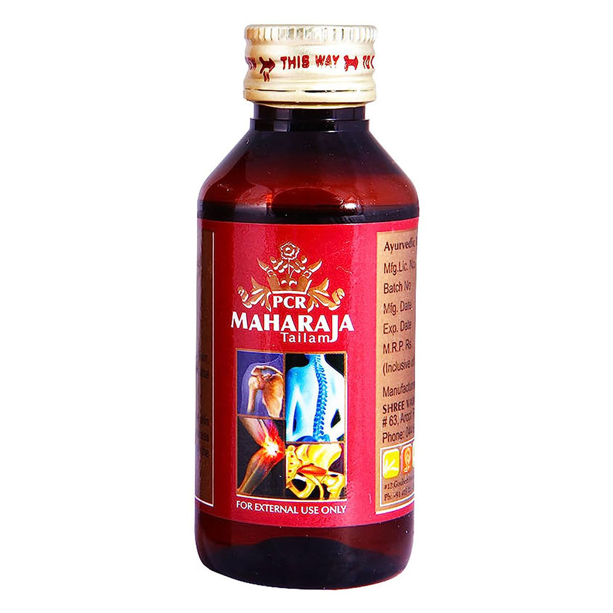 Buy Maharaja Thailam 100 Ml | 19 Minutes Delivery | Apollo Pharmacy