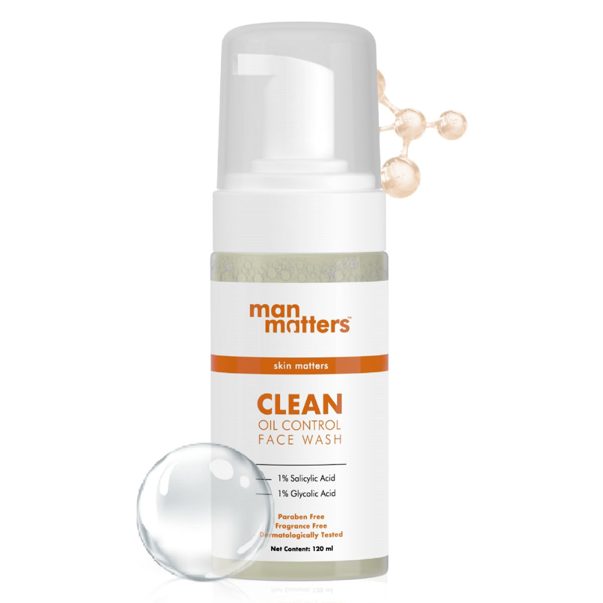 Man Matters Clean Oil Control Facewash, 120 ml | Uses, Benefits, Price ...