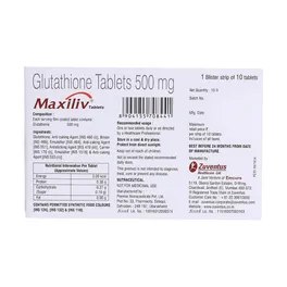 Maxiliv Tablet | Uses, Side Effects, Price | Apollo Pharmacy