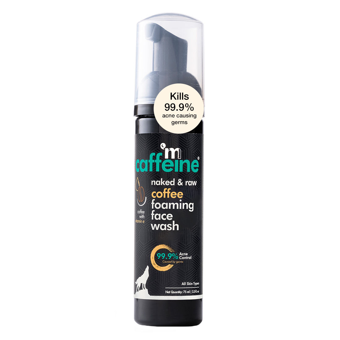 Mcaffeine Coffee Foaming Face Wash, 75 ml | Uses, Benefits, Price ...