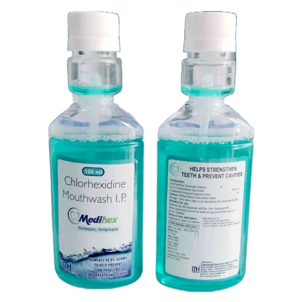 Medihex Mouthwash 100 ml | Uses, Side Effects, Price | Apollo Pharmacy