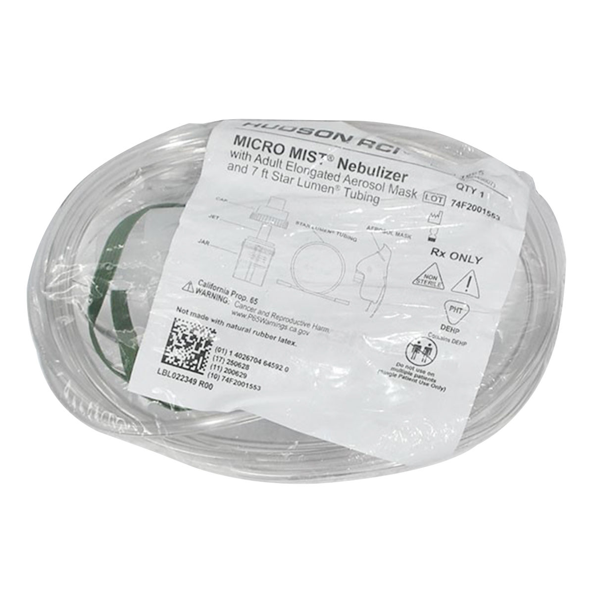 Hudson Micro Mist Nebulizer Mask Adult | Uses, Benefits, Price | Apollo ...