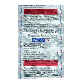 Montek FX Tablet | Uses, Side Effects, Price | Apollo Pharmacy