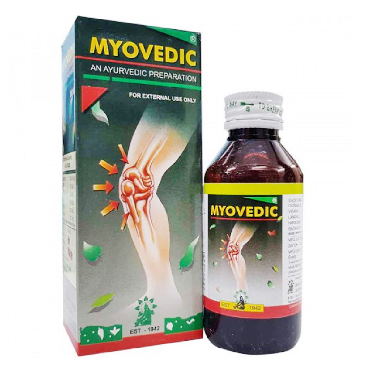 Buy Myovedic Massage Oil, 30 ml | 19 Minutes Delivery | Apollo Pharmacy