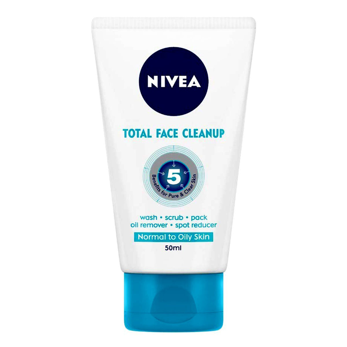 Buy Nivea Total Face Cleanup Face Wash 50 ml | 19 Minutes Delivery ...