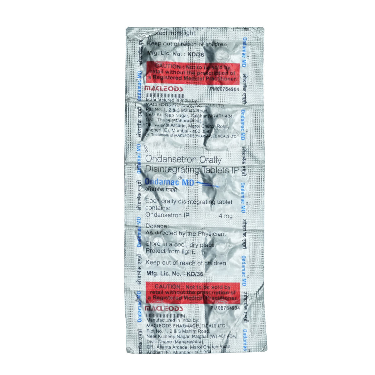 ONDAMAC MD TABLET | Uses, Side Effects, Price | Apollo Pharmacy