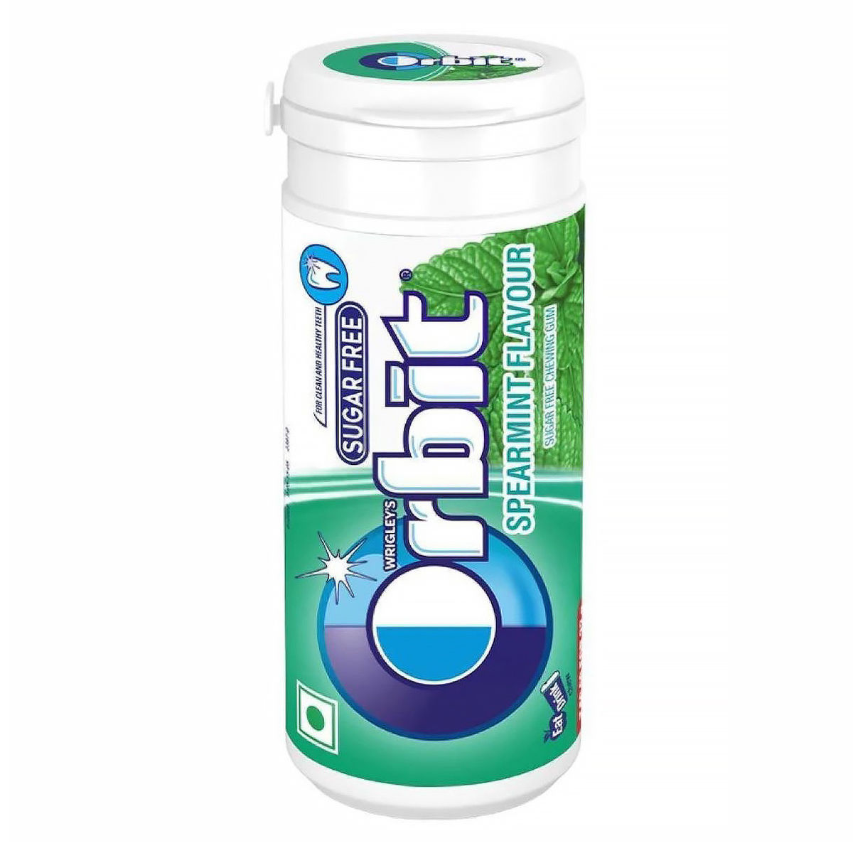 Buy Wrigley's Orbit Sugar-Free Spearmint Flavoured Chewing Gum, 20 ...