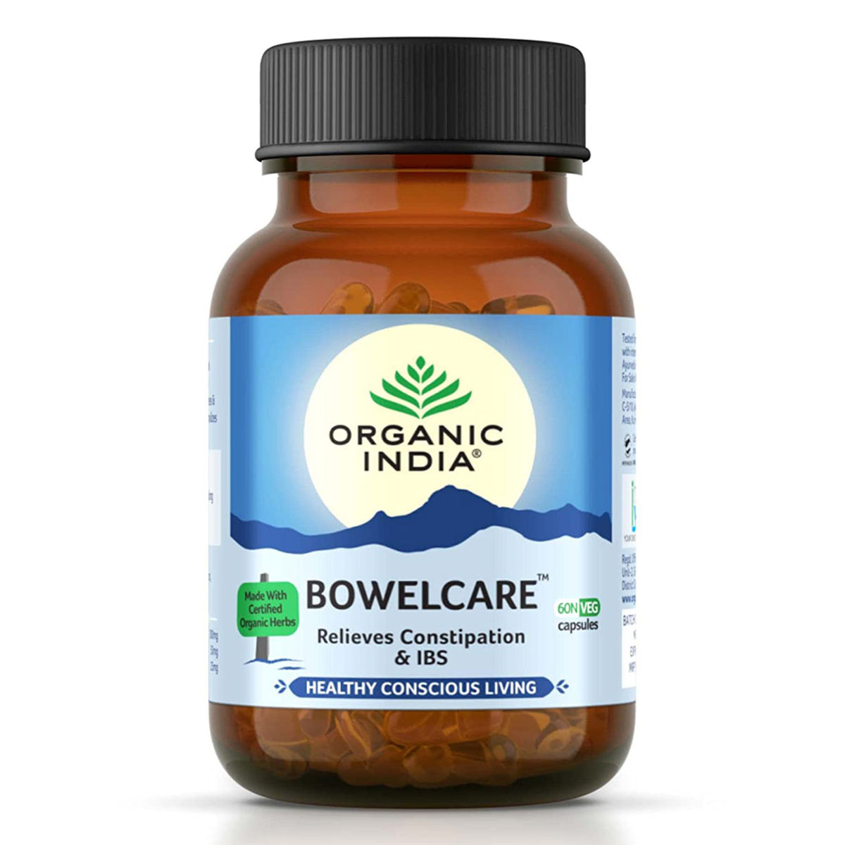 Buy Organic India Bowelcare Capsules 60S - Apollo Pharmacy.
